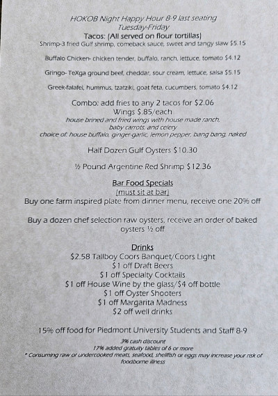 Kitchen Menus Archive - Holden Oversoul Kitchen and Oyster bar